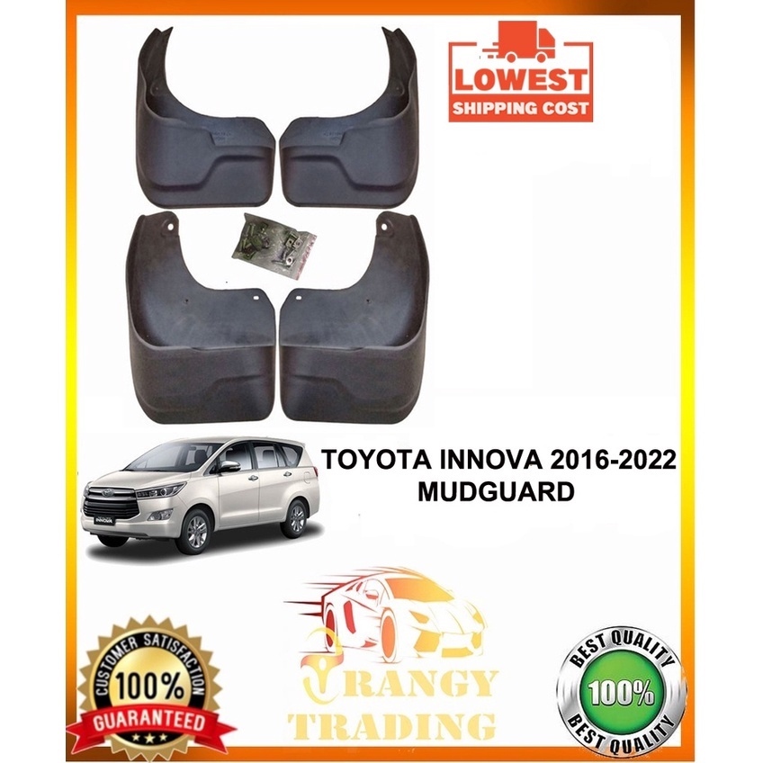 Toyota Innova 2016 to 2023 OEM Mudguard 2017 2018 2019 2020 2021 2022 ...