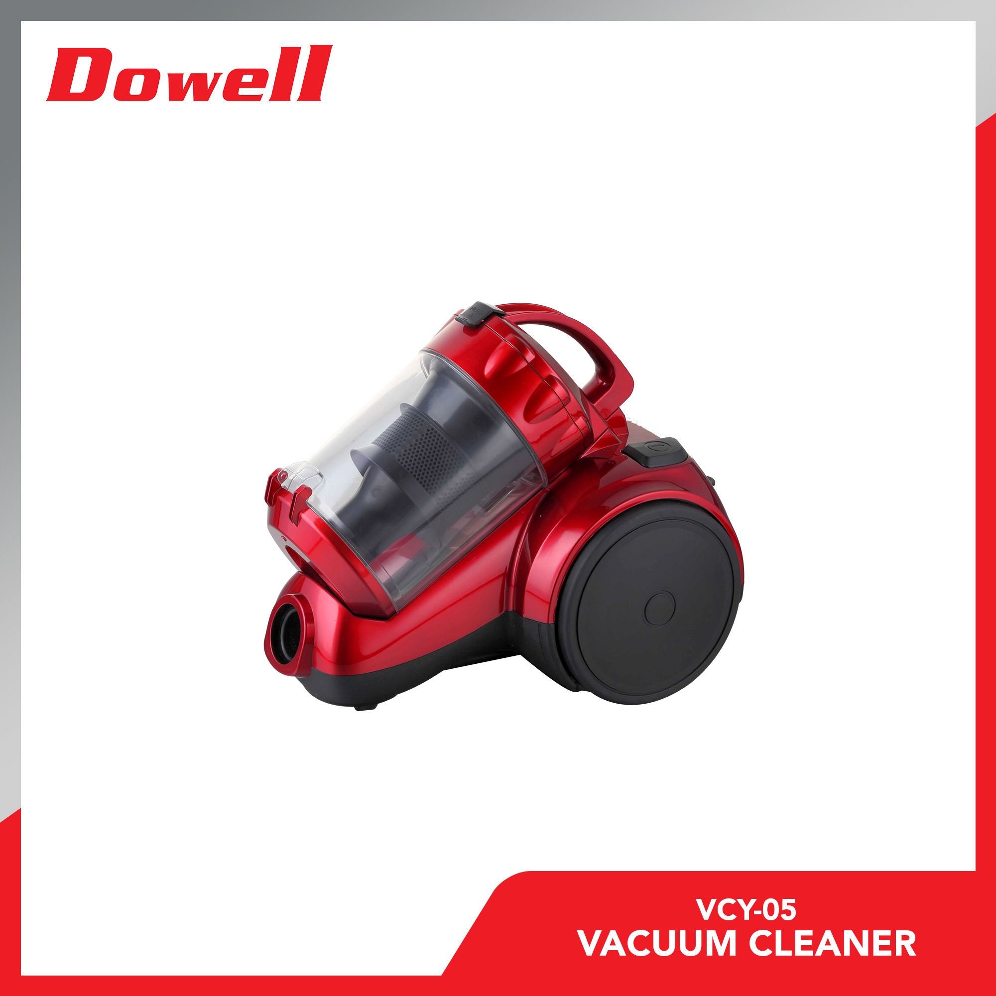 Dowell Vacuum Cleaner Cyclone Technology Bagless VCY-05 Canister Vacuum ...