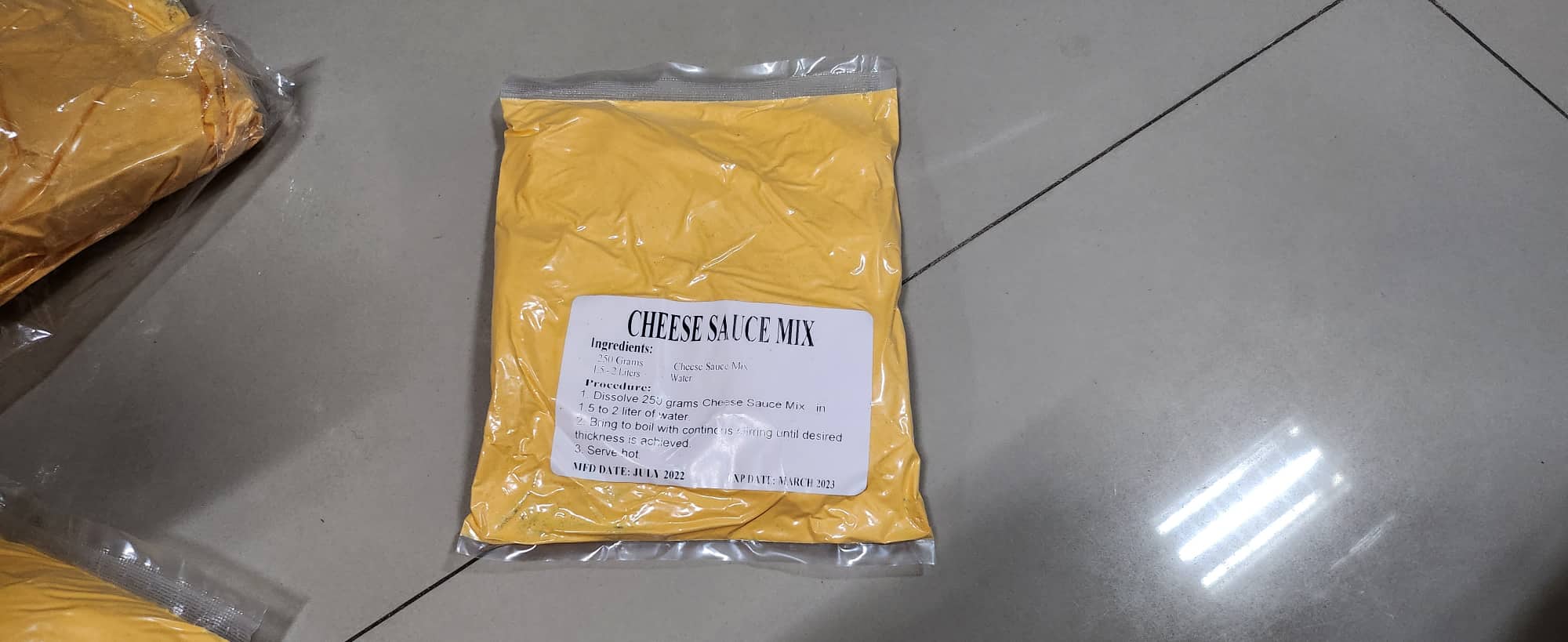 Cheese Sauce Powder Mix for Nachos Shawarma Fries and Snacks 250g / 1kg ...