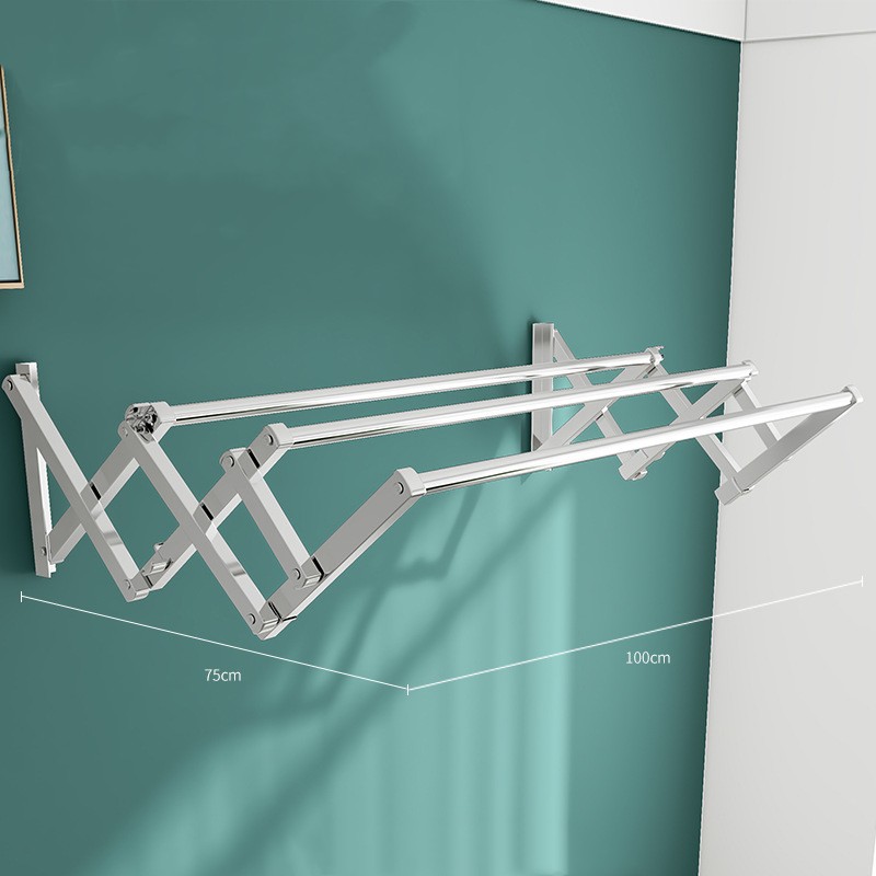 1.8M/4 Hang Rod Retractable Sampayan Stainless Steel Retractable wall ...