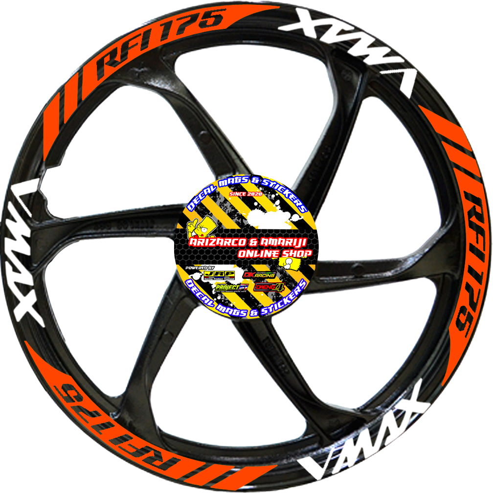 RFI 175 VMAX DECAL MAG STICKER NEW LINE GOOD FOR 2 MAGS | Lazada PH