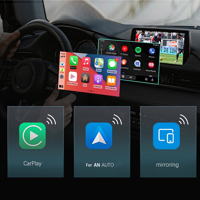 Mini Android Auto CarPlay Ai Box Wireless Netflix YouTube in the Car ...
