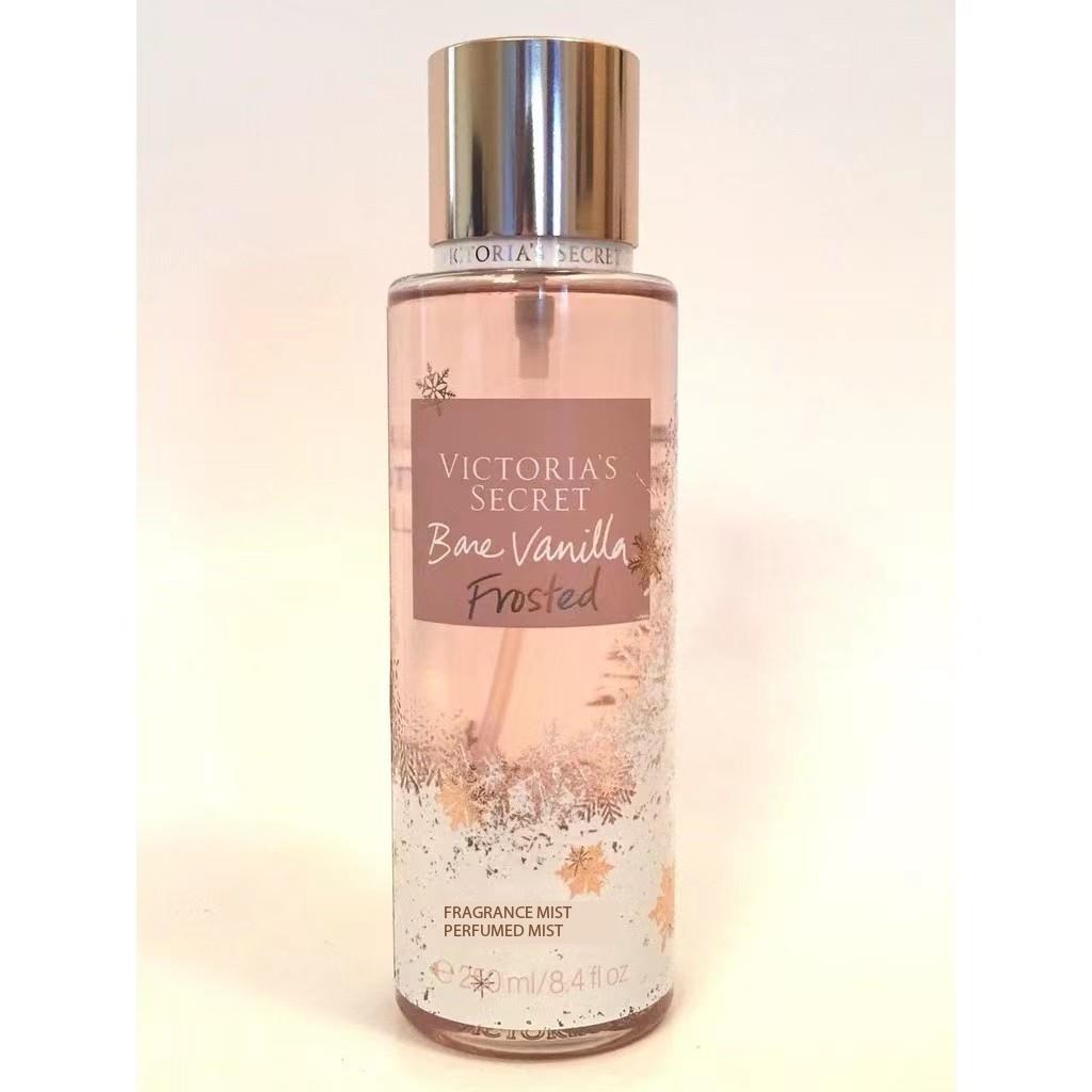 NEW Victoria's Secret Bare Vanilla Frosted with Barcode Fragrance Mist ...