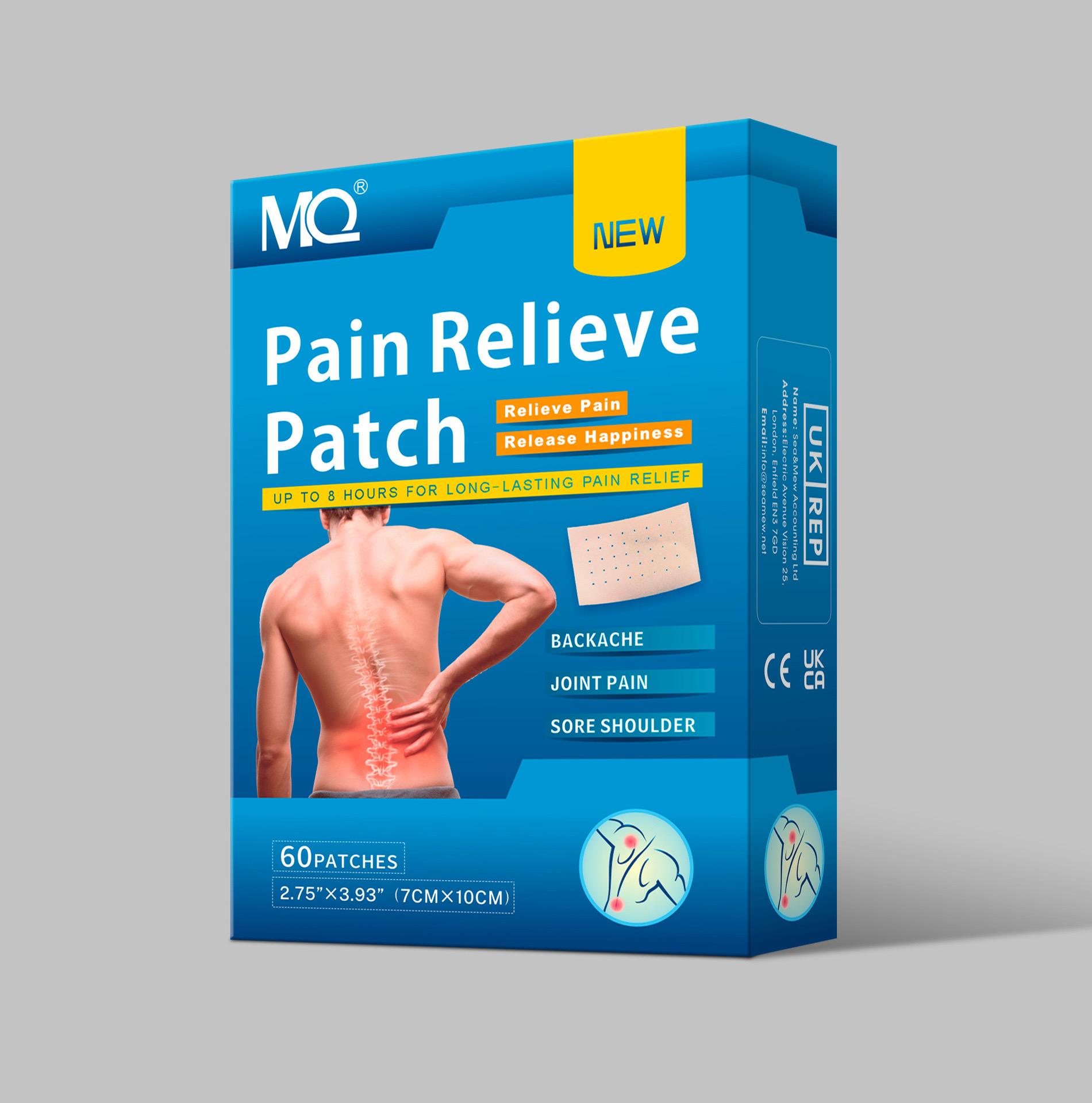 MQ double-sided perforated plaster joint joint lumbar knee shoulder and ...