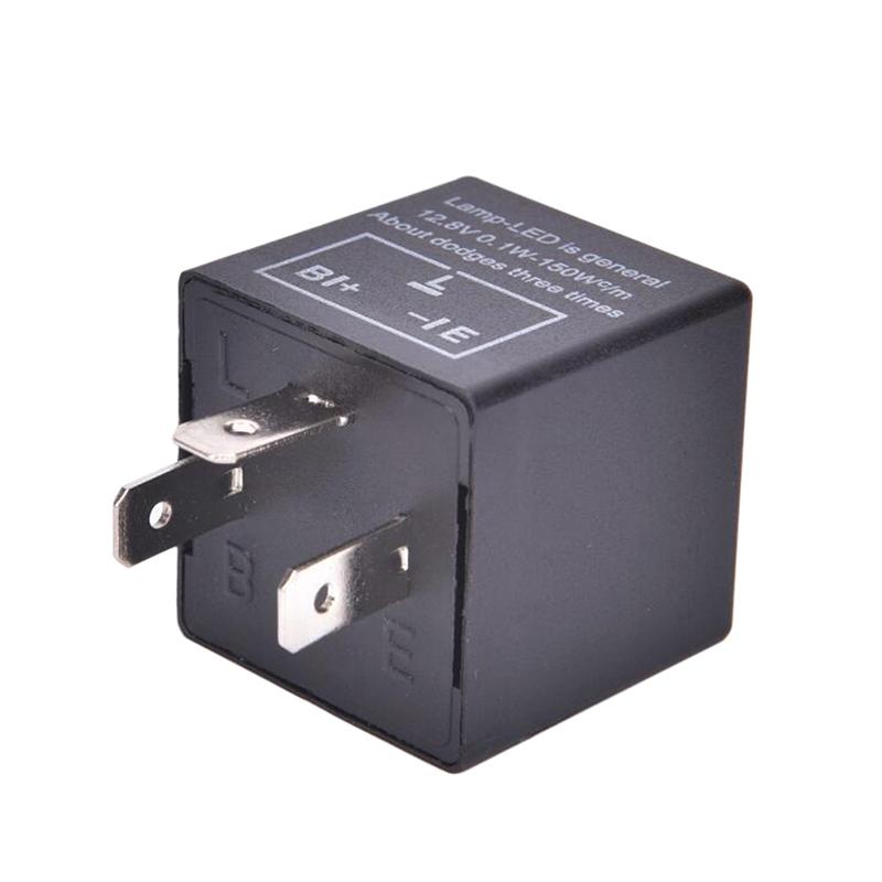 Extra Sweet 12V 3-Pin LED Adjustable Car Flasher Flash Relay For Turn ...