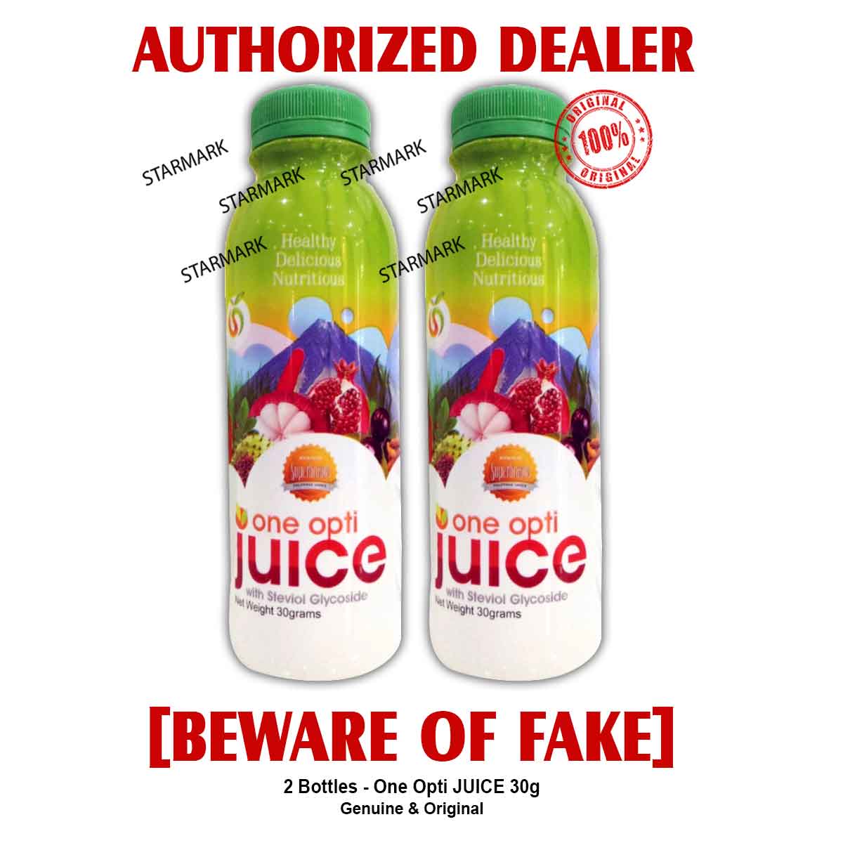 ONE OPTI JUICE 30g 15in1 Herbal Drink Authentic - 2 Bottles | Lazada PH