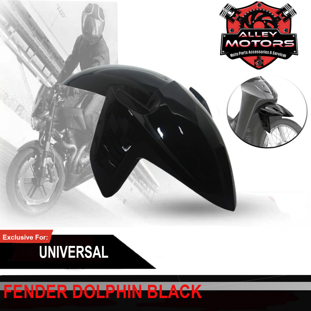 FENDER DOLPHIN BLACK By Alley Motors | Lazada PH