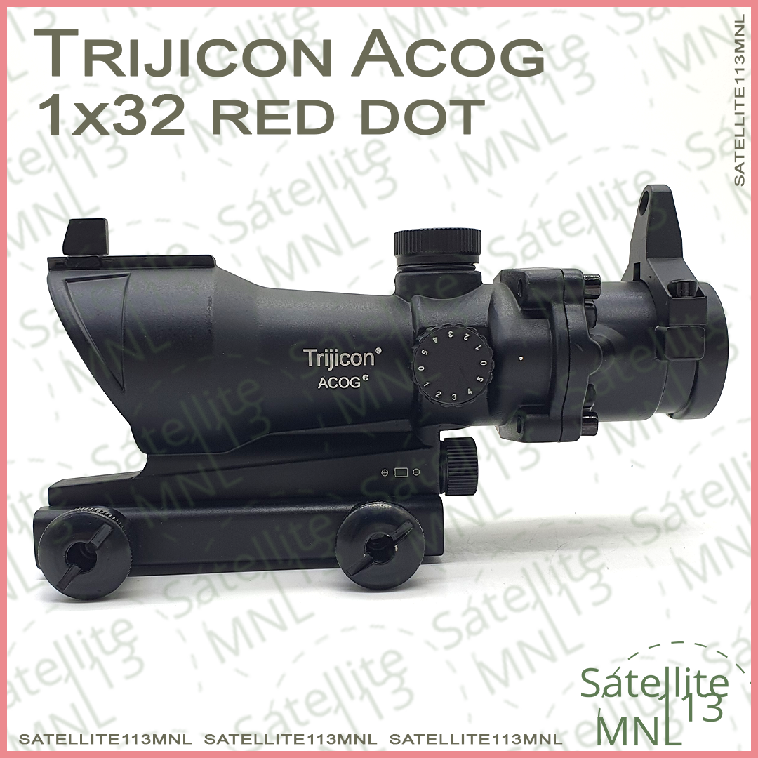 Trijicon Acog 1x32 Red Dot Picatinny (with Battery) | Lazada PH