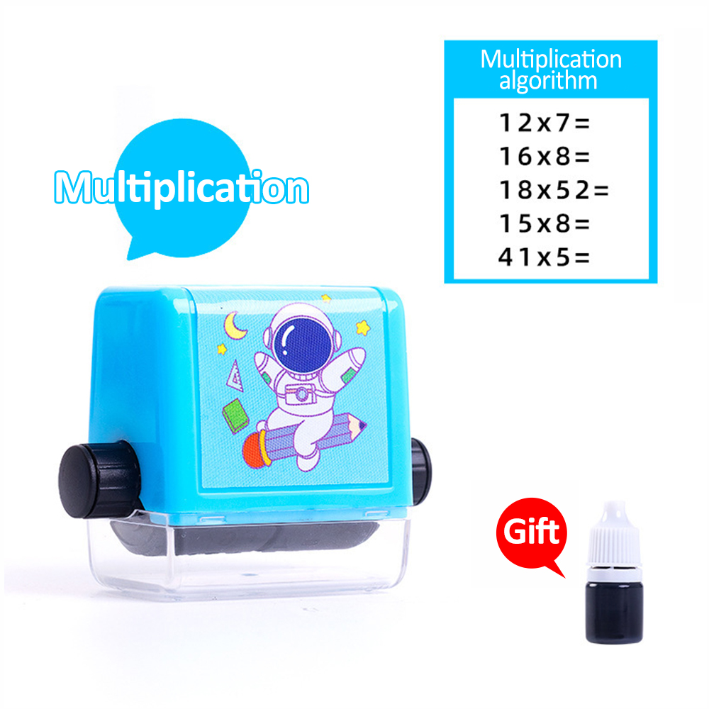 Math Practice Stamp Number Rolling Stamp Rolling Stamp Addition And ...