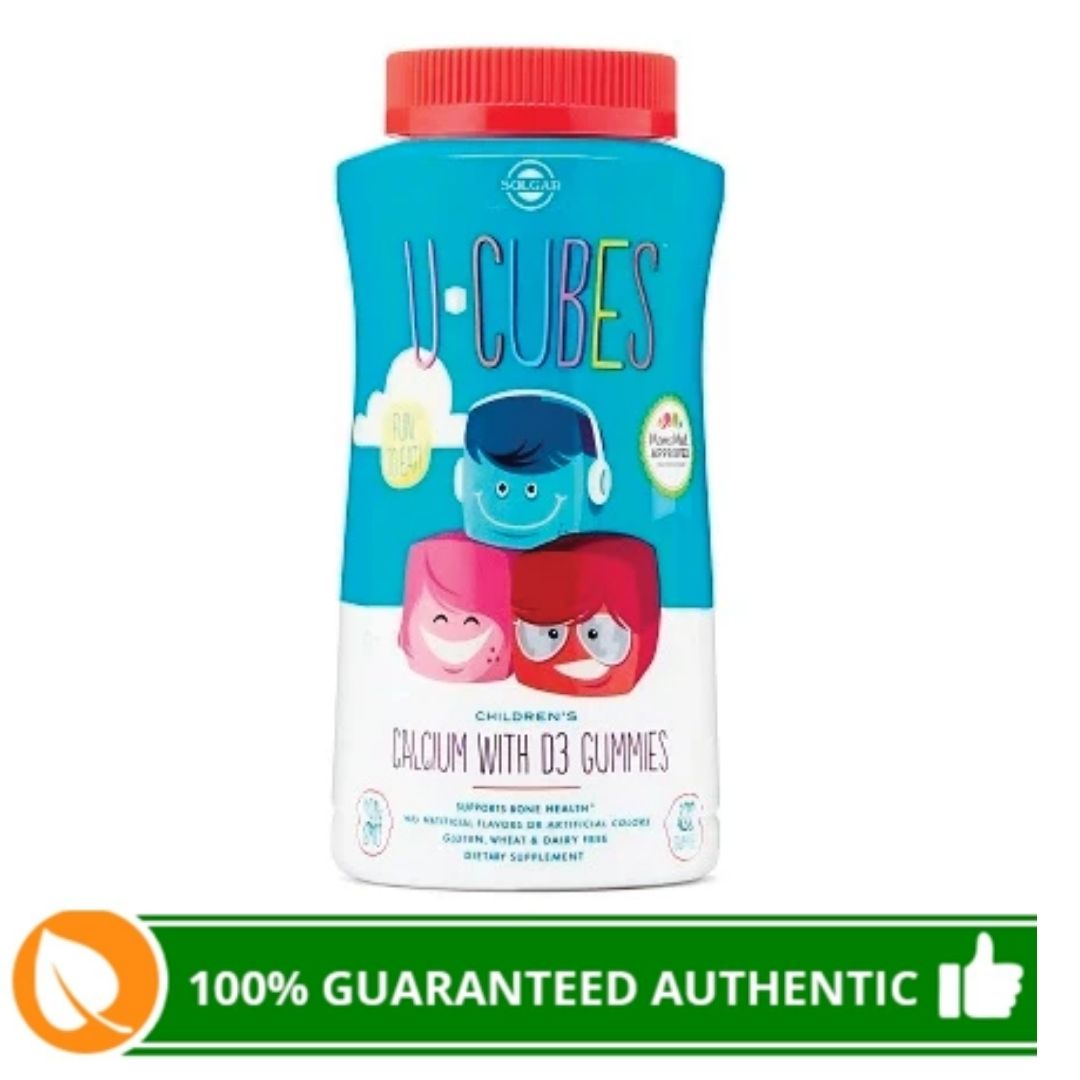 Solgar U-Cubes Children's Calcium with Vitamin D3 Gummies | Lazada PH