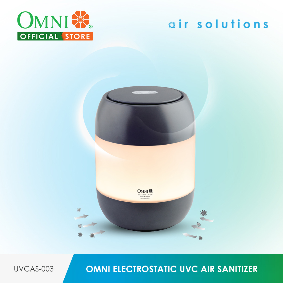 OMNI Electrostatic UVC Air Sanitizer | Lazada PH