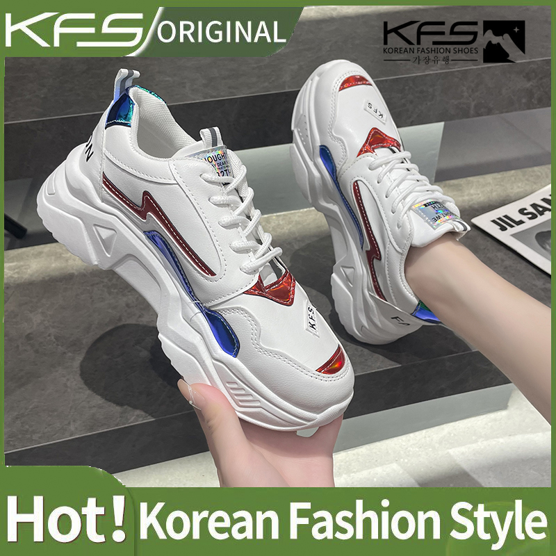 KFS Rubber Shoes For Women Leather Shoes High Cut High quality | Lazada PH