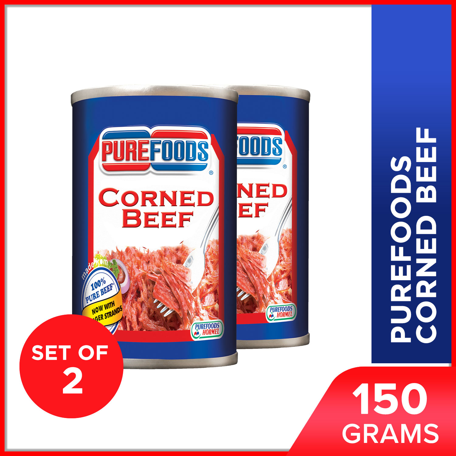 Purefoods Corned Beef (150g) Set of 2 | Lazada PH