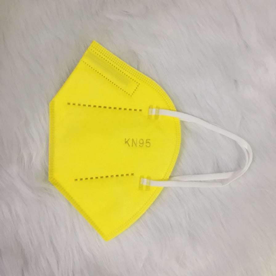 yellow kn95 mask 1 pc | Lazada PH