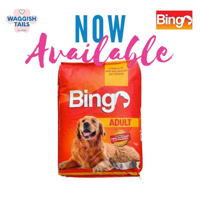 Bingo Dog Food - Puppy/Adult (1kg Repacked) | Lazada PH