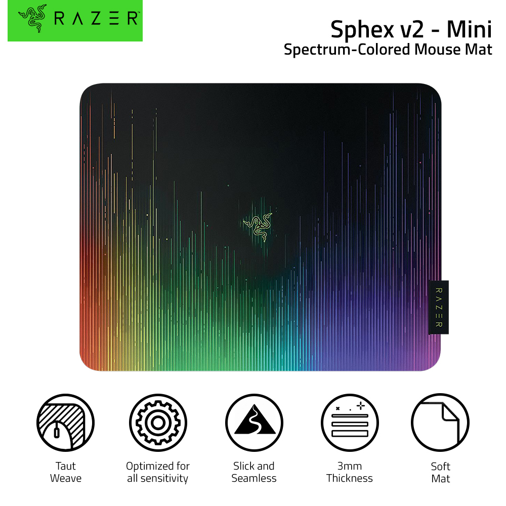 Razer Sphex V2 Mini Gamingเมาส์แผ่นรองเมาส์ - We Game - ThaiPick