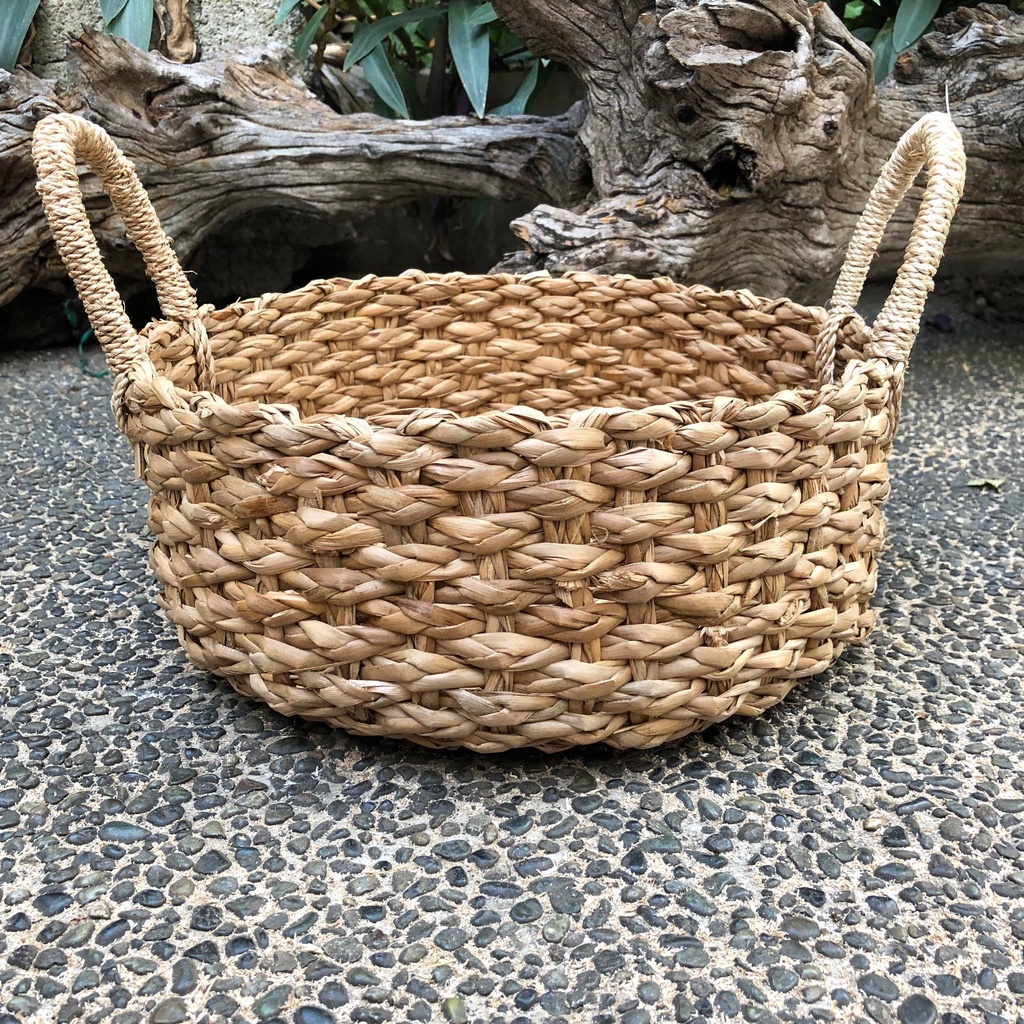 (Gawang Pinoy) Ellaine & Rachel Rectangular Seagrass Basket | Lazada PH