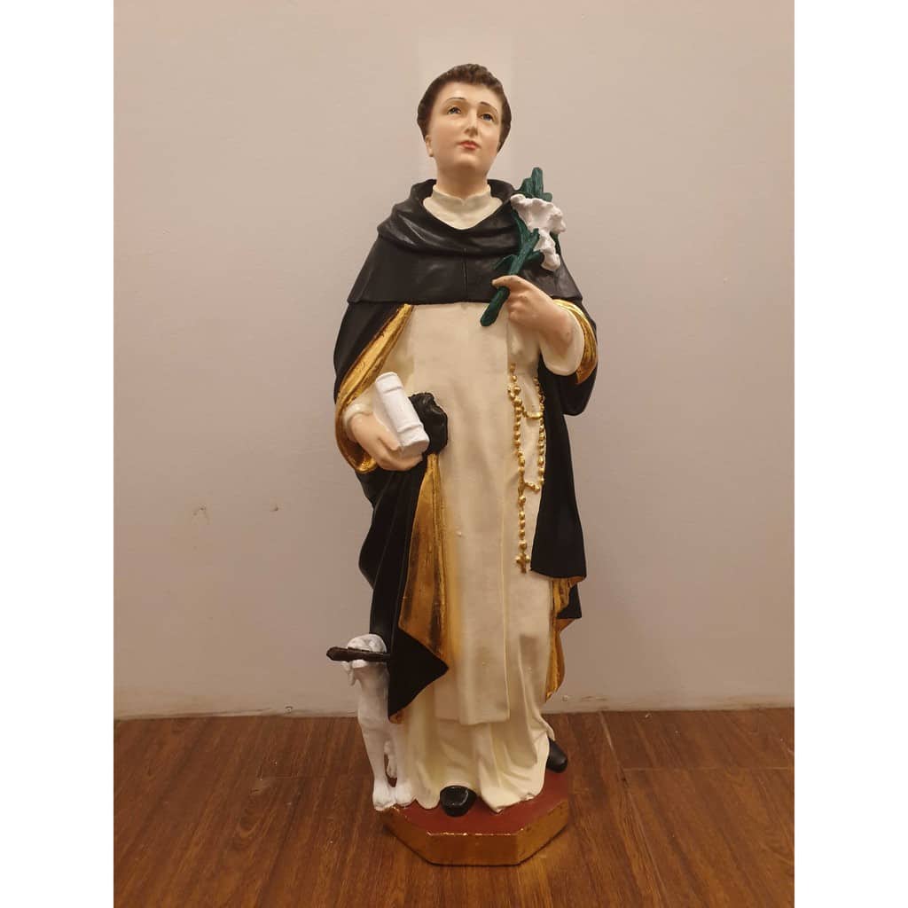 St. Dominic Statue 26" - Figurine Santo Saints Confirmation St. Dominic ...