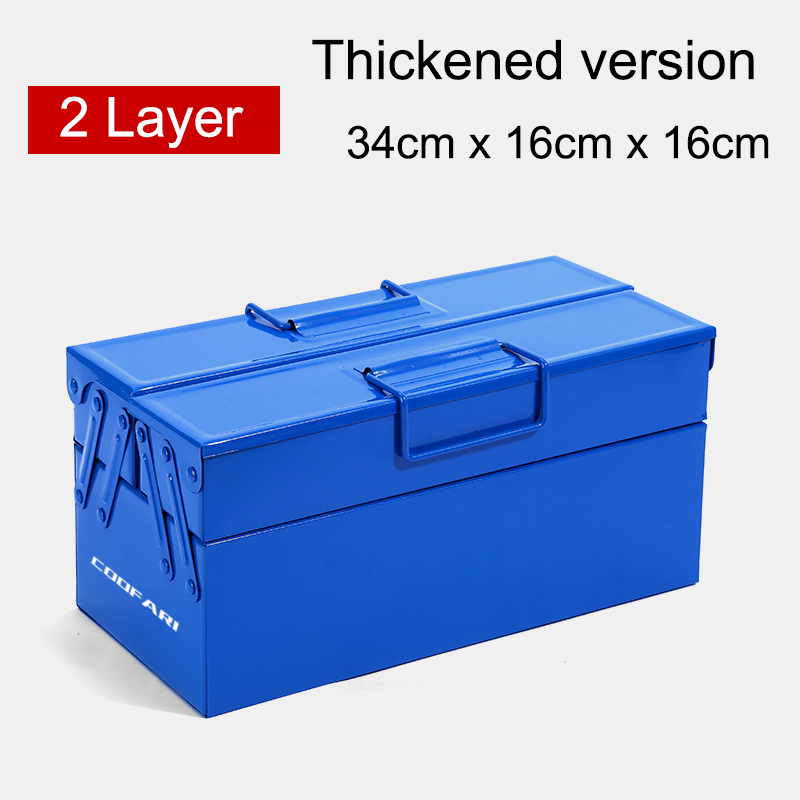 COOFARI Large Metal Maximum storage tin toolbox | Lazada PH