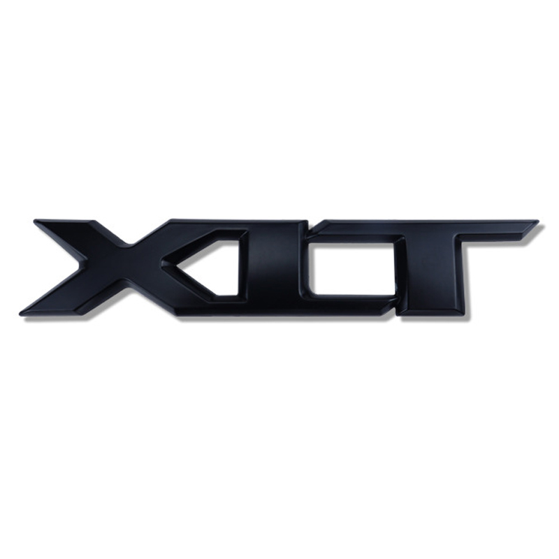 Car 3D Metal XLT Logo Letter Trunk Body Badge Emblem Decals Sticker For ...