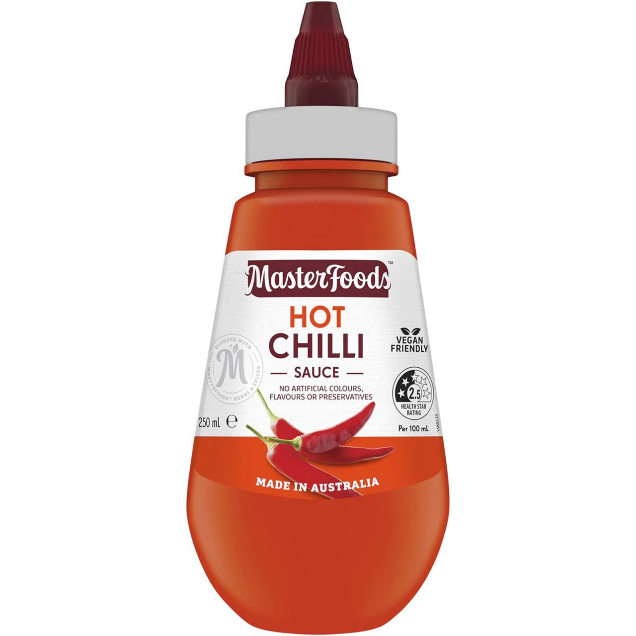 MasterFoods Hot Chilli Sauce 250ml (Squeezy Bottle) | Lazada PH