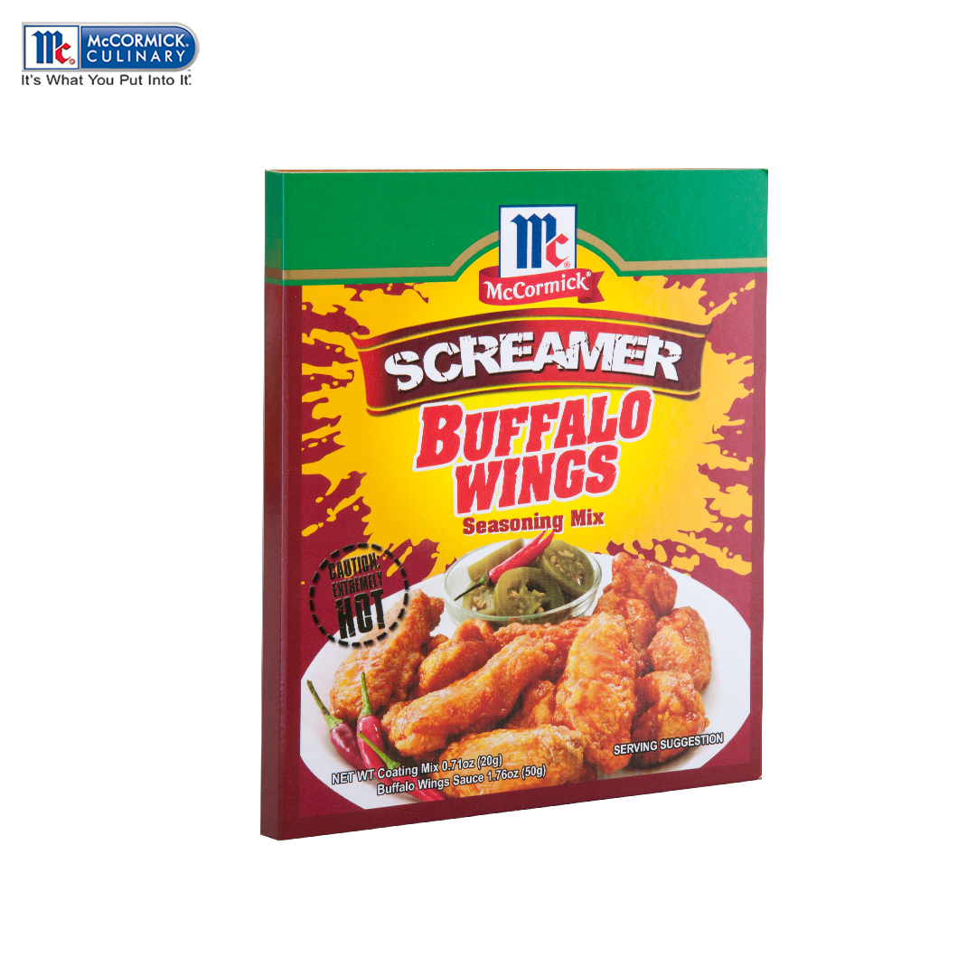 McCormick Buffalo Wings Screamer Seasoning Mix 70g | Lazada PH