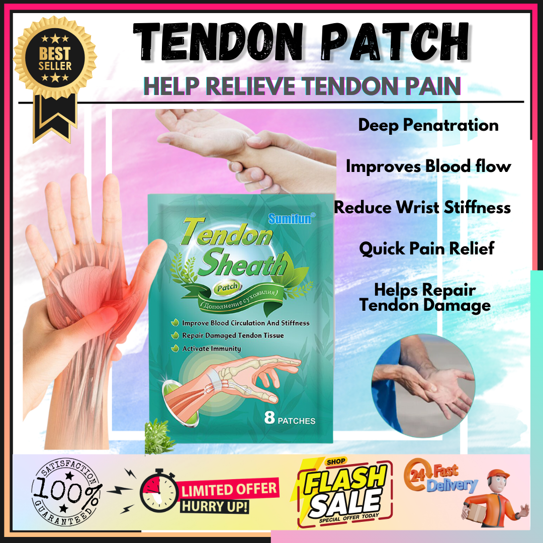 SUMIFUN TENDON SHEATH PATCH Hand Wrist Tendonitis Tenosynovitis Care ...