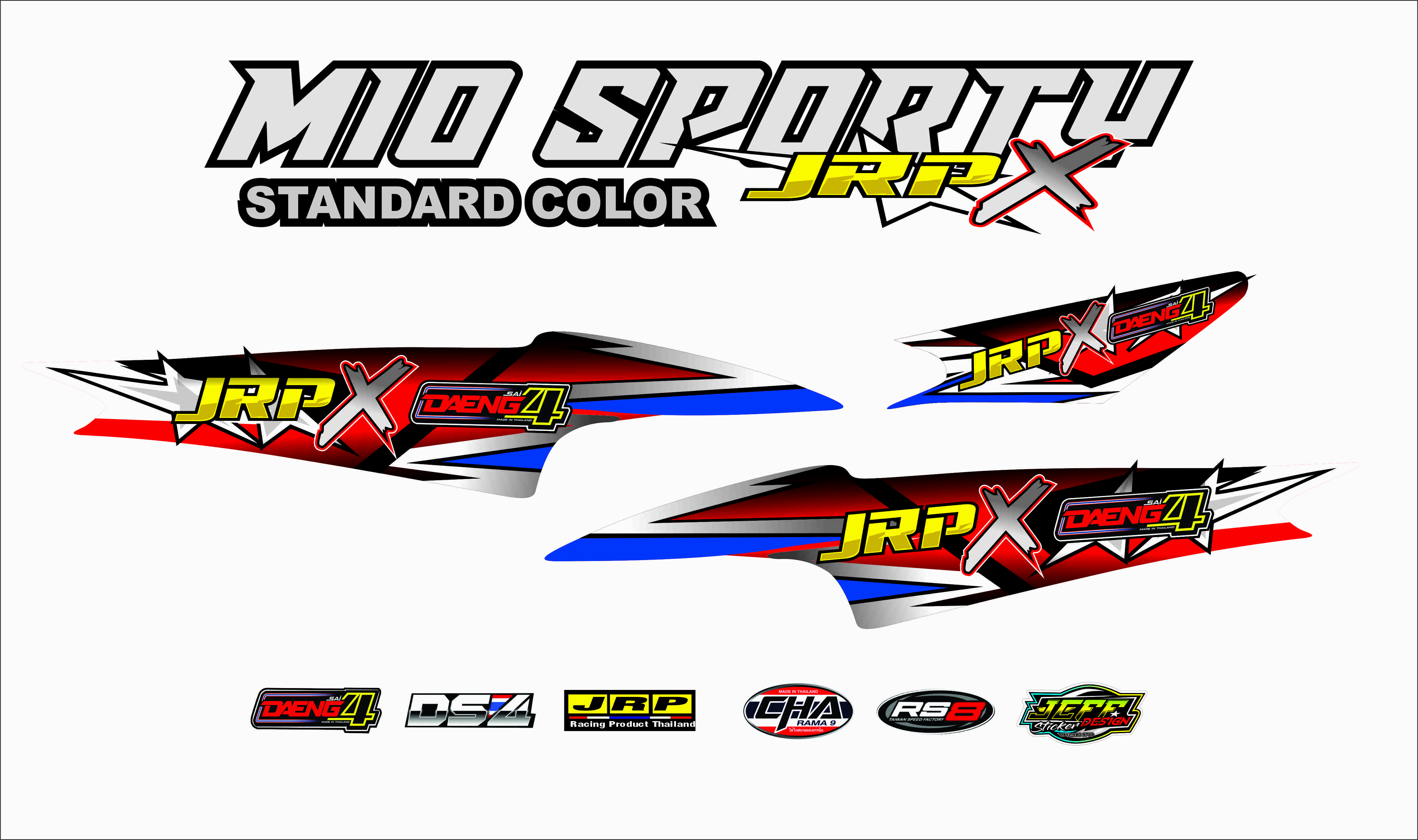 MIO SPORTY JRP AND DAENG DECALS | Lazada PH