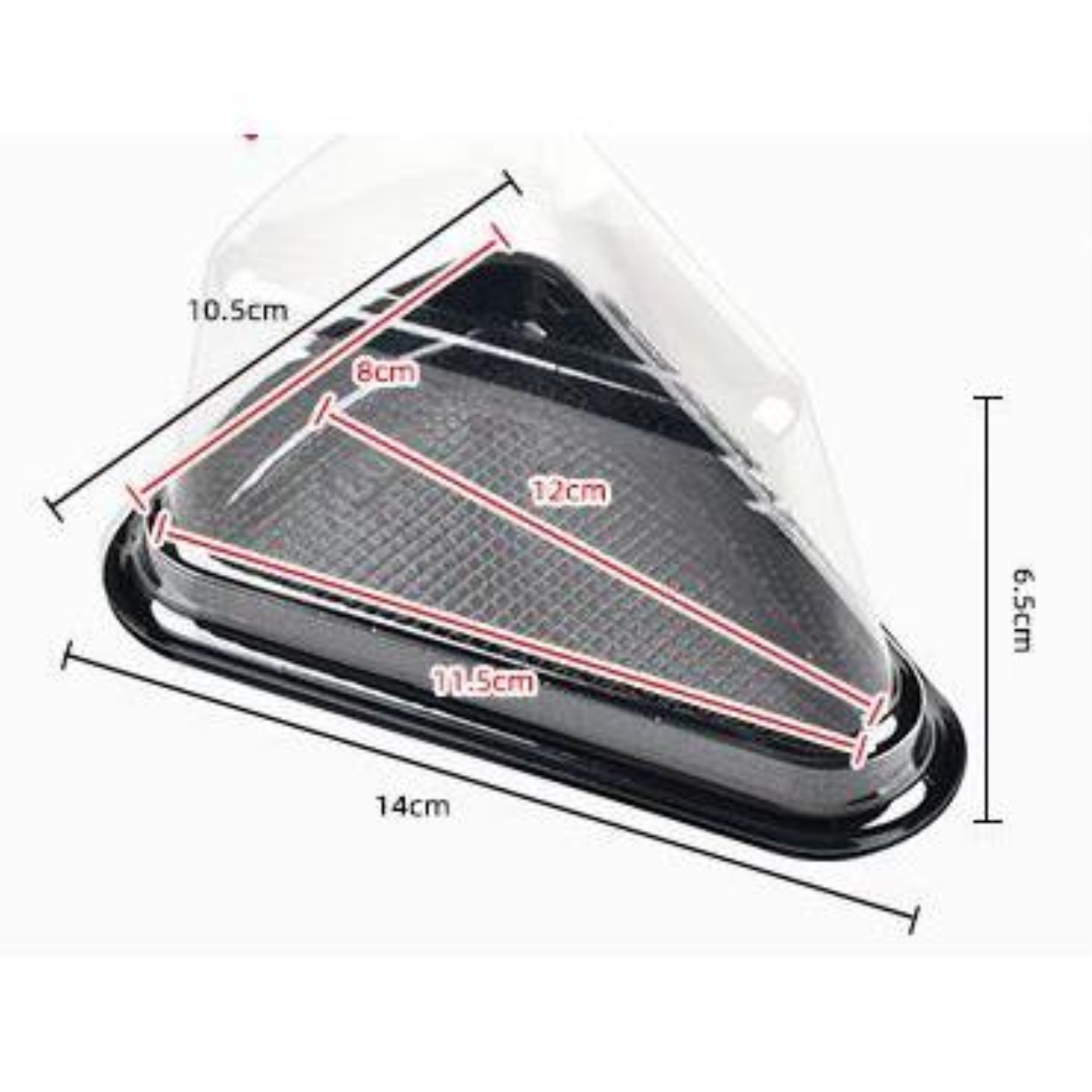 Triangle cake box 50pcs | Lazada PH