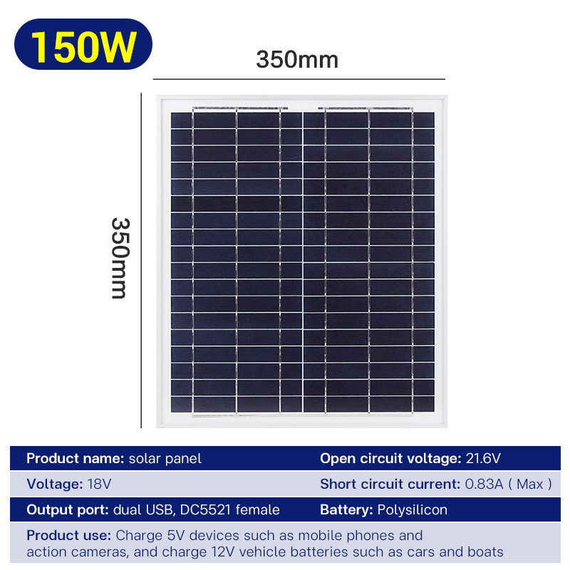 300W Solar Panel 18 Volt Pv Solar Module solar panel 10000watts board ...