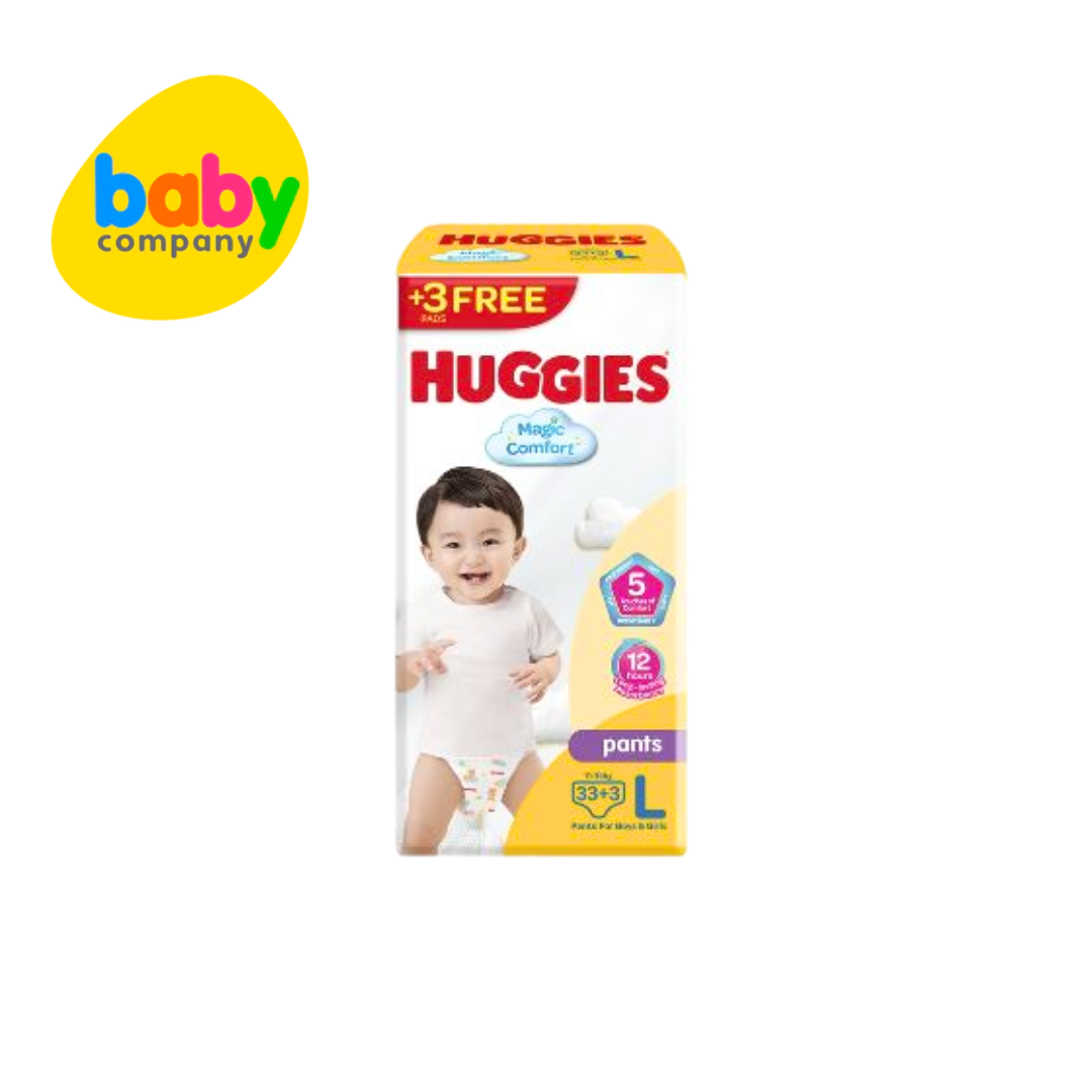 Huggies Magic Comfort Diaper Pants 36s L | Lazada PH