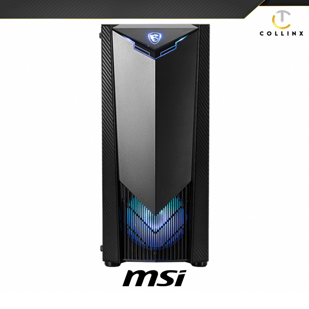 MSI MAG Shield 110R Gaming Case | Free 2 Case Fans | ATX Tempered Glass ...