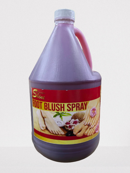 GOLDEN SHINE - FOOT BLUSH / FOOT SPRAY - 1 GALLON ( SALON SPA USED ...