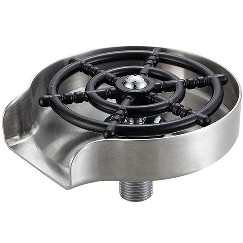 Sink Glass Rinser, Stainless Steel Kitchen Glass Rinser, Family Bar ...