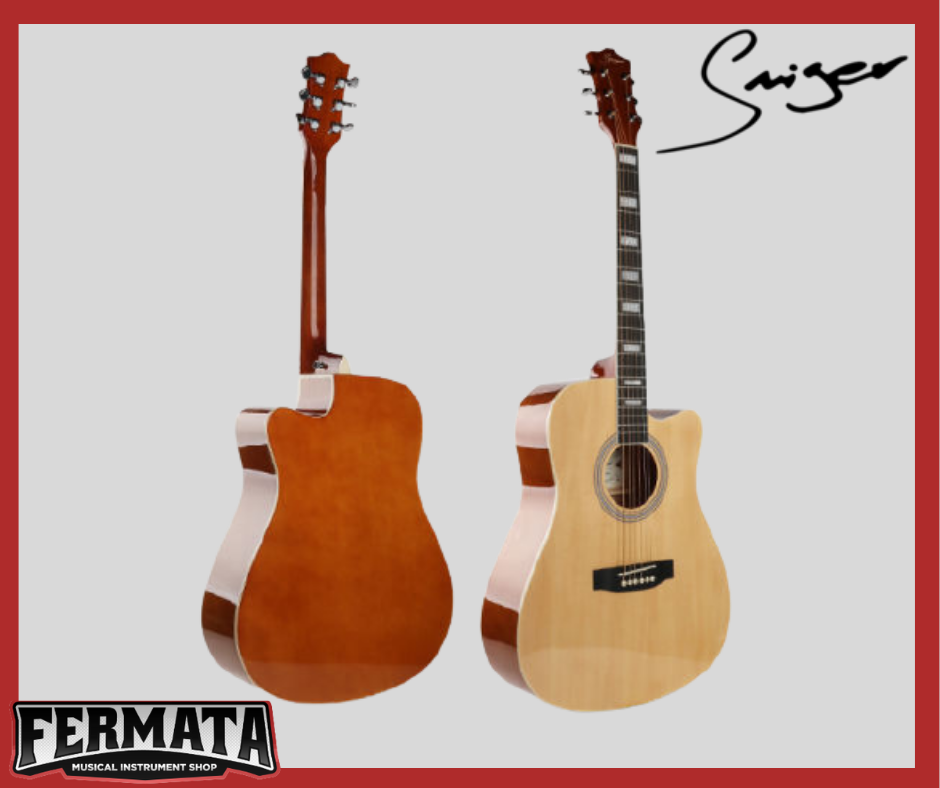 Smiger GA-H16 Acoustic-Electric Guitar | Lazada PH