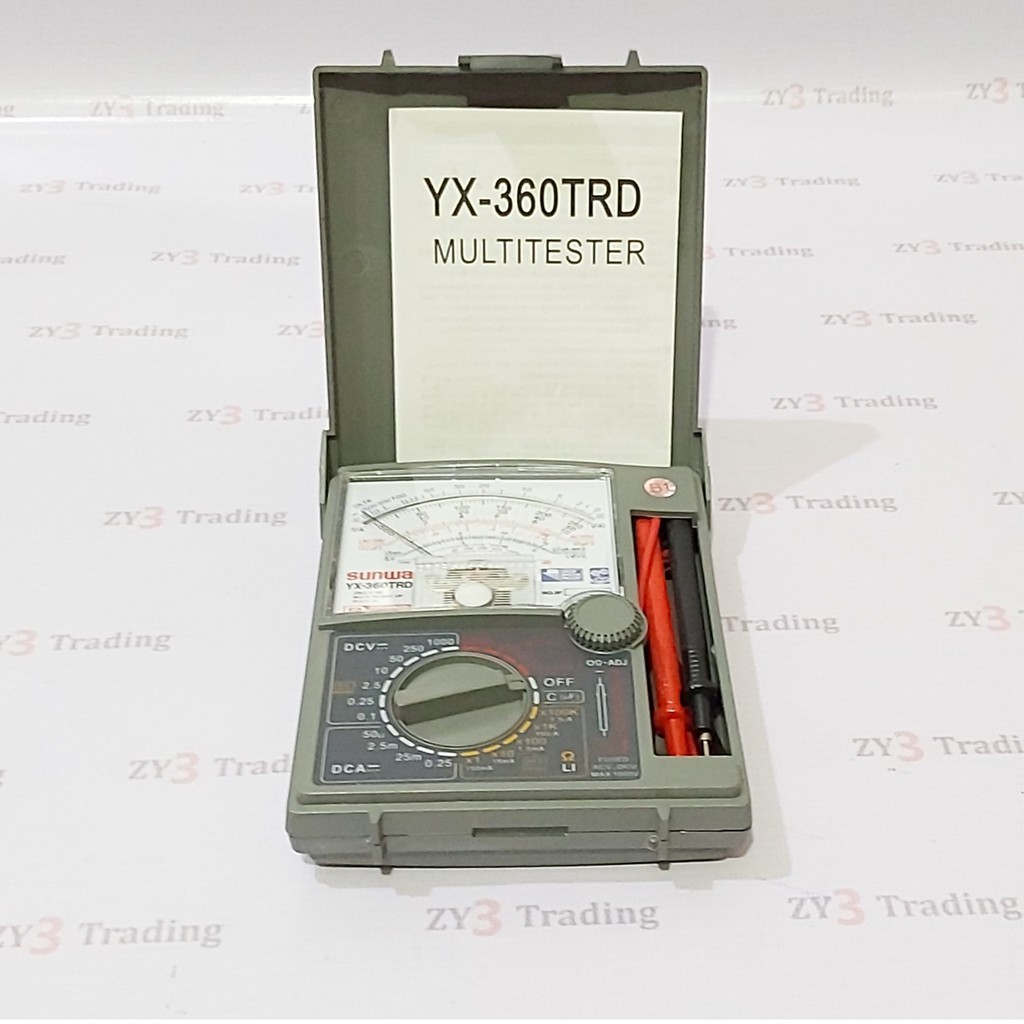 Sunwa Analog Multitester YX-360TRDyC7 | Lazada PH