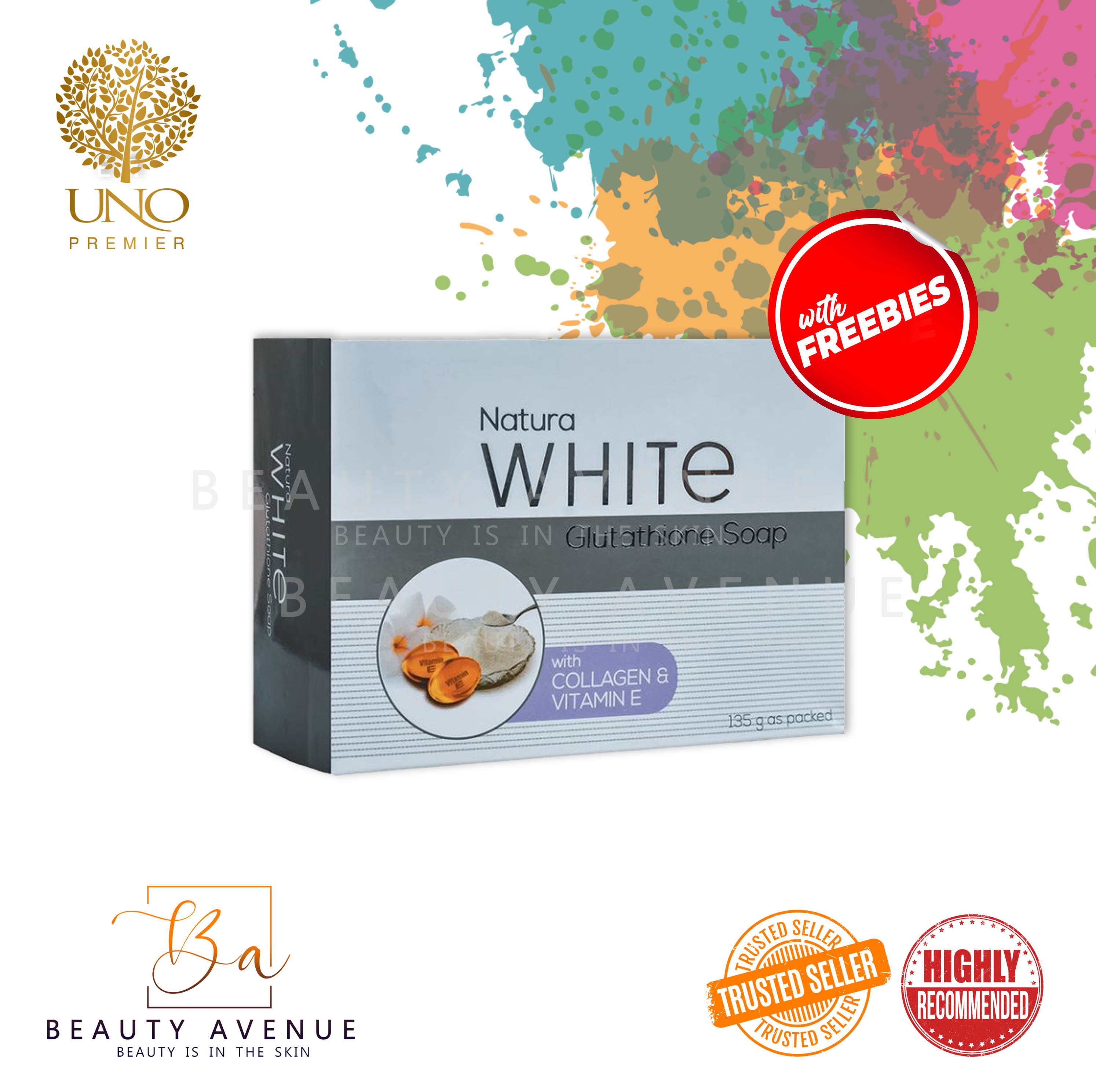 UNO NaturaWhite 4in1 Glutathione Soap Gluta | Lazada PH