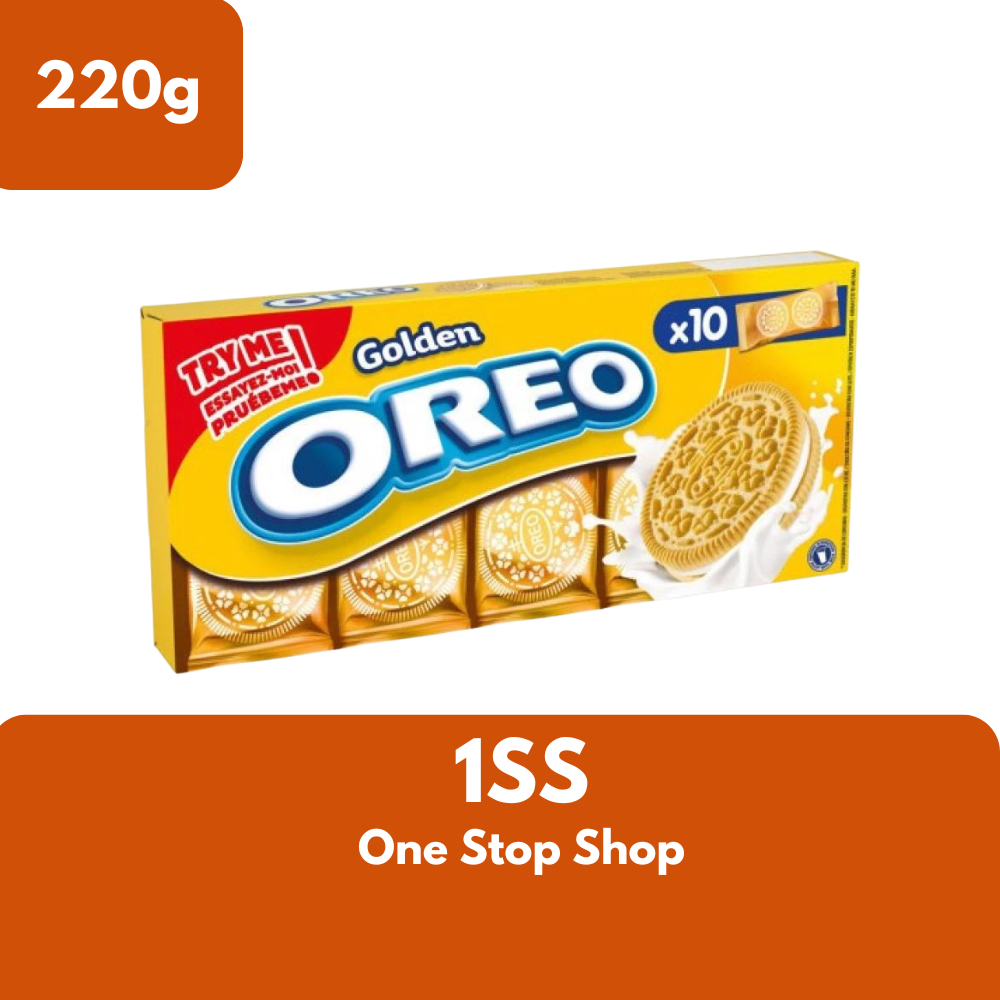 Oreo Golden Cookie Sandwich 220g | Lazada PH