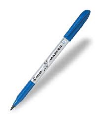 CD-DVD Marker - Marker Pen - Blue - Black - Extra Fine Tip 1 pc | Lazada PH