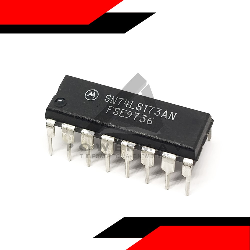 original 74ls173 4-bit registers dip ic 74173 sn74ls173n sn74ls173 4-bit registers Quad Package ...