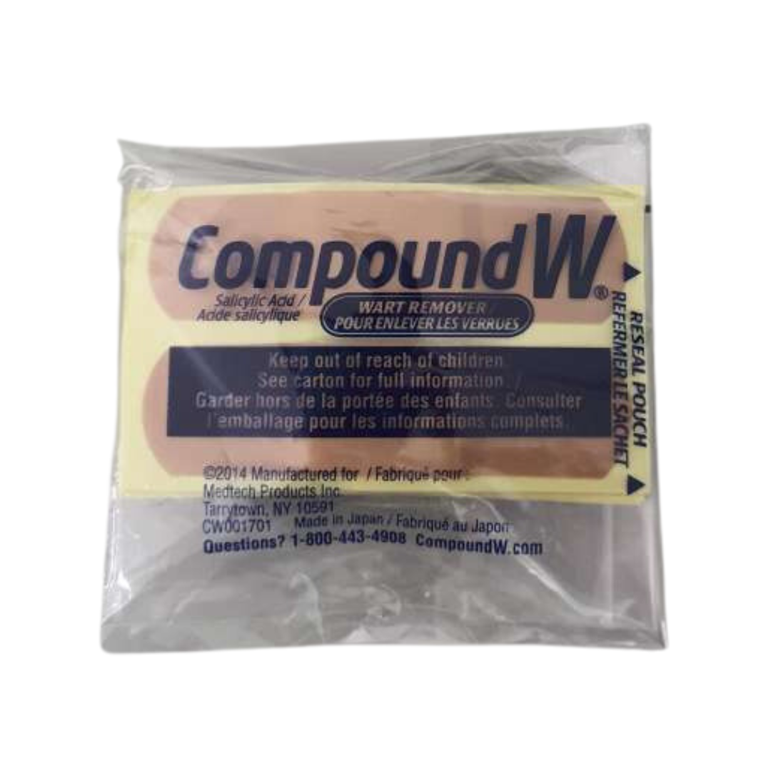 Compound W One Step Pads Wart remover (14 Medicated Pads) PACKAGING MAY ...