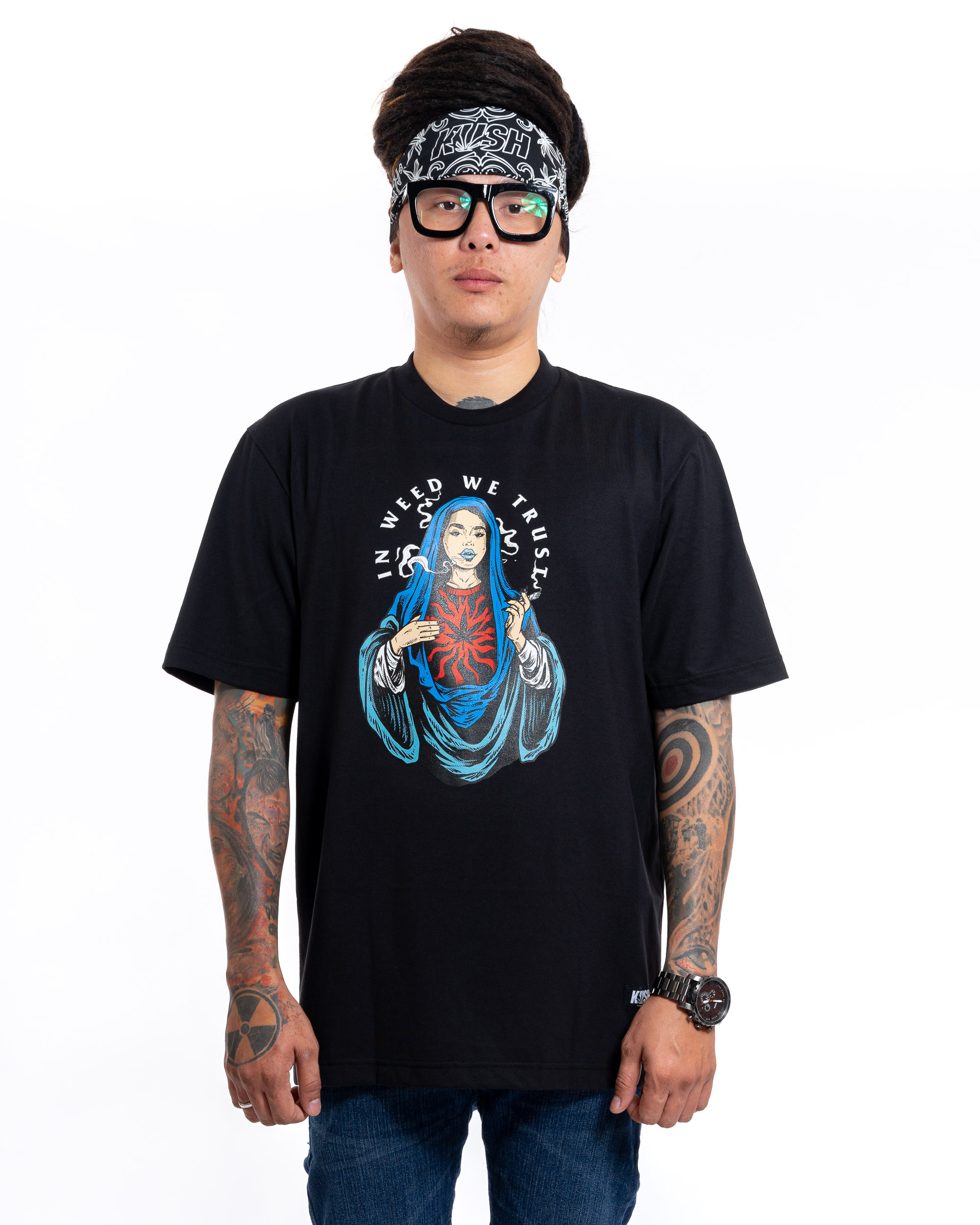 KUSH Co. IN WE*D WE TRUST (Black) Classic T-Shirt | Lazada PH