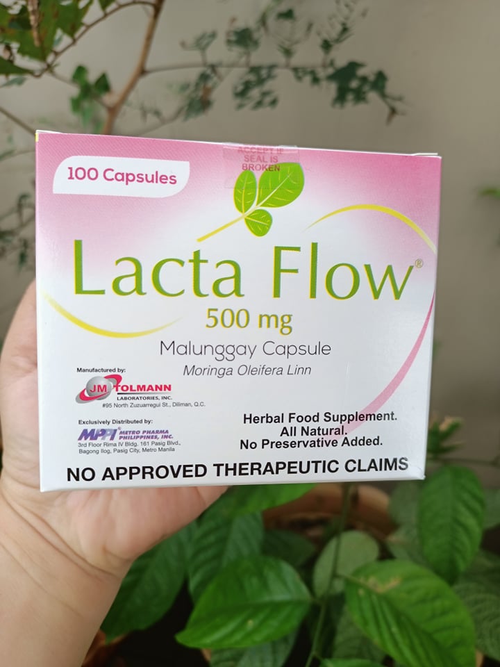 Lacta Flow 500mg Malunggay Capsule | Lazada PH