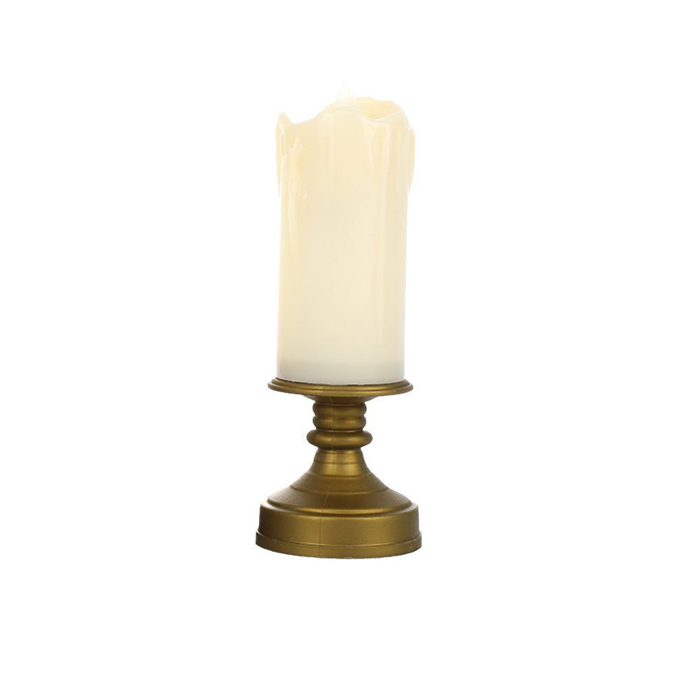 LED Flameless Plastic Swing Candle With Base Tears Candle Light ...