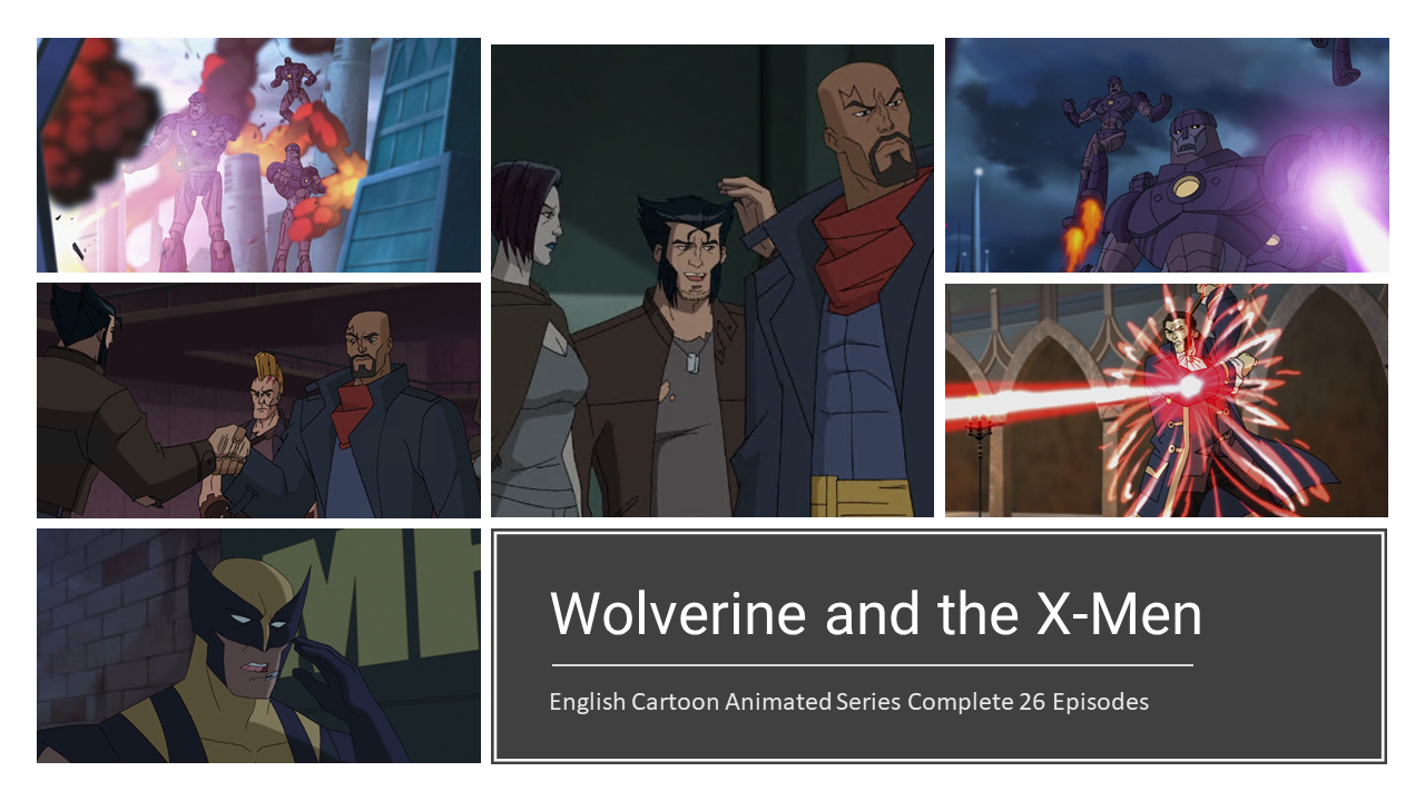 Wolverine and the X-Men Animated Series 26 Episodes Video Collection ...