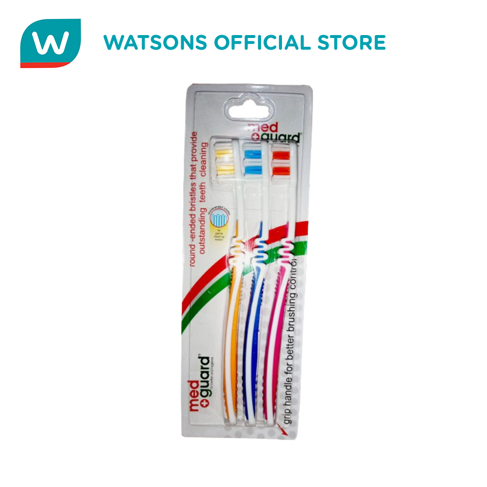 MEDGUARD Toothbrush 3 in 1 Pack | Lazada PH