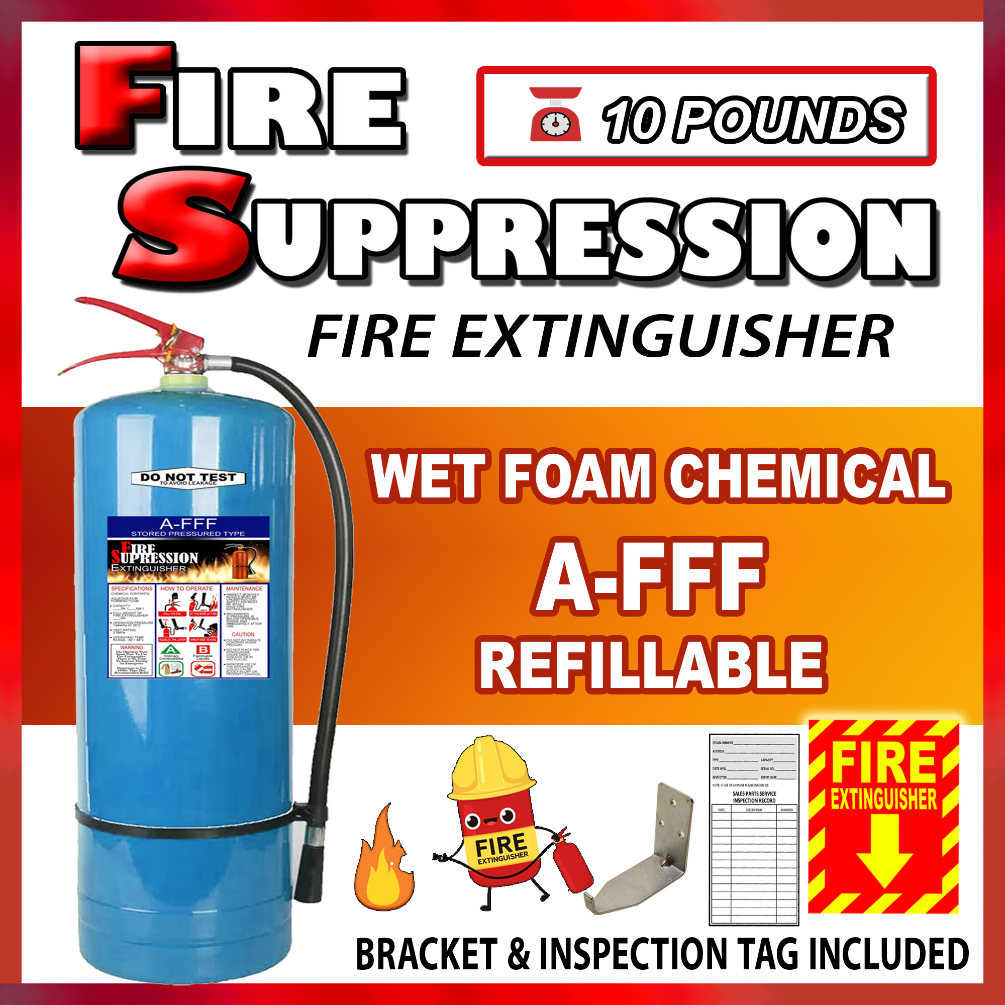 AFFF WET CHEM FIRE EXTINGUISHER | Lazada PH
