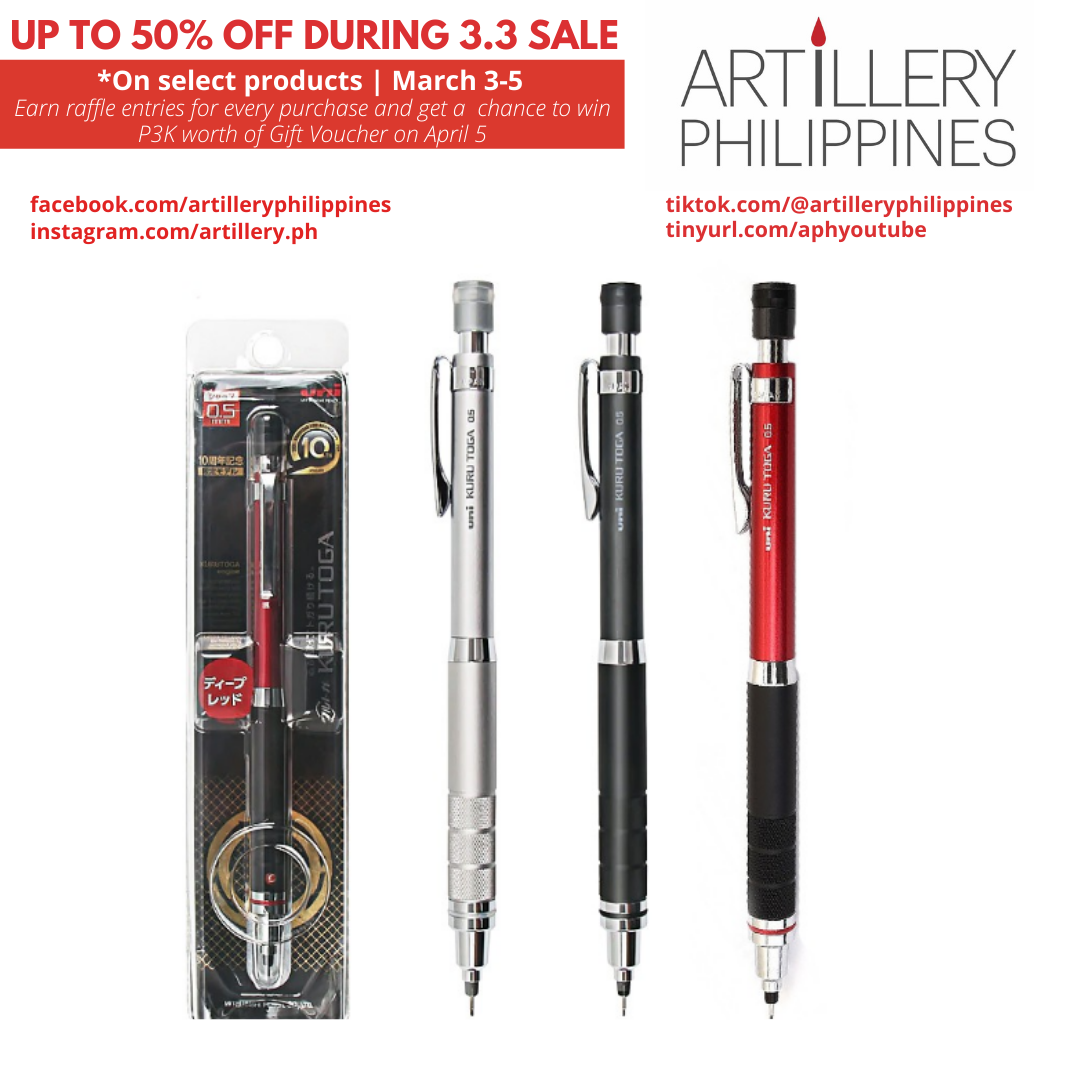 uni KURU TOGA Roulette Mechanical Pencil 0.5Mm | Lazada PH