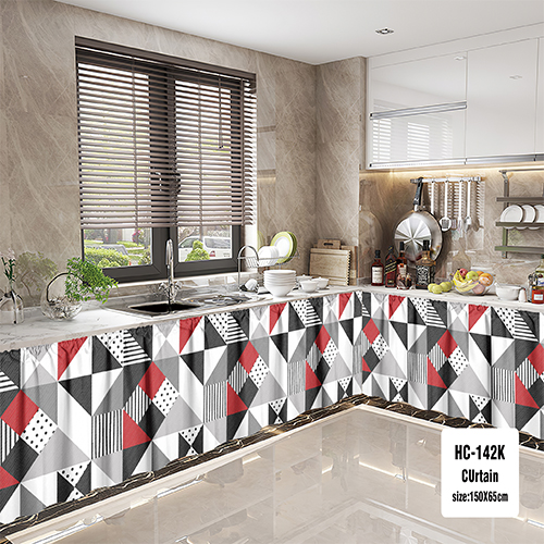 1PC 70cm*150cm Curtain Kitchen Short Under Sink Curtains For Lababo ...