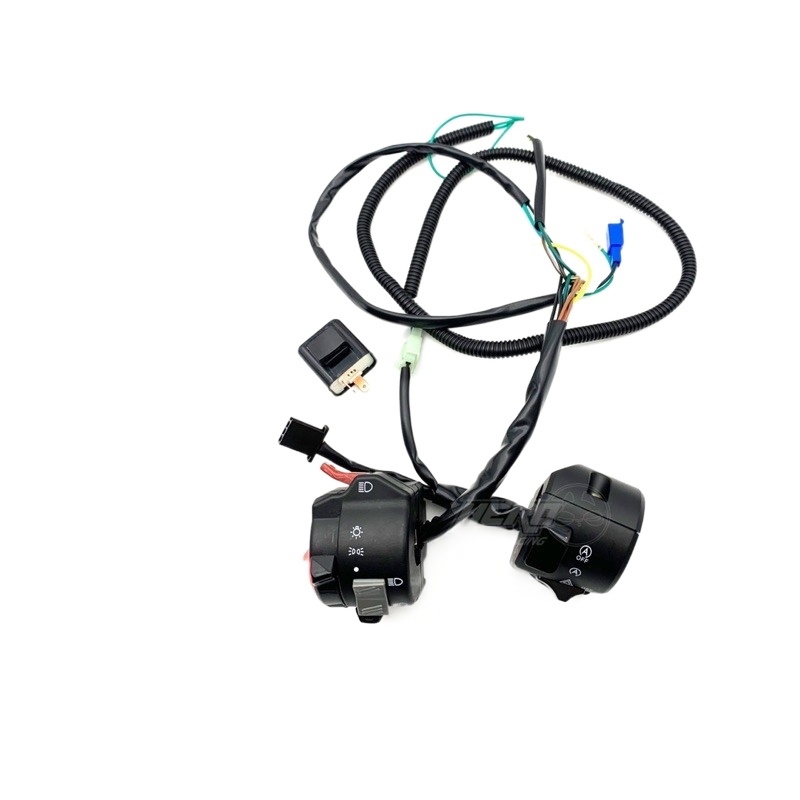 Domino Nmax Handle Switch SET OEM Set（Left Right）With Flasher Relay ...